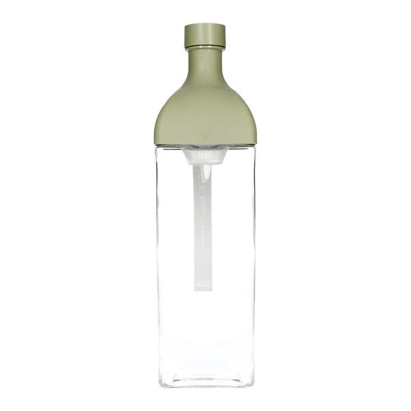 Hario - Ka-Ku Butelka z filtrem Cold Brew Tea 1,2L - Zielona – kawa.pl
