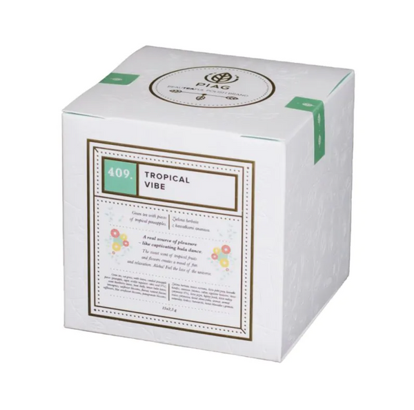 Piag The Fresh Tea - Tropical Vibe - herbata zielona w saszetkach - 15 ...