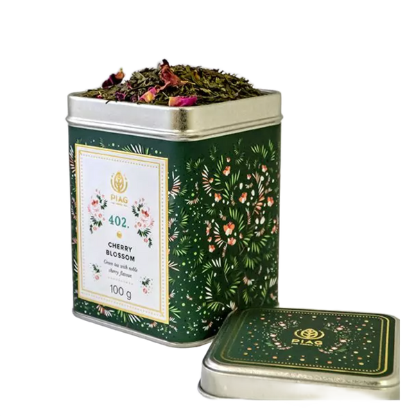 Piag The Fresh Tea - Cherry Blossom - herbata zielona w puszce - 100g ...