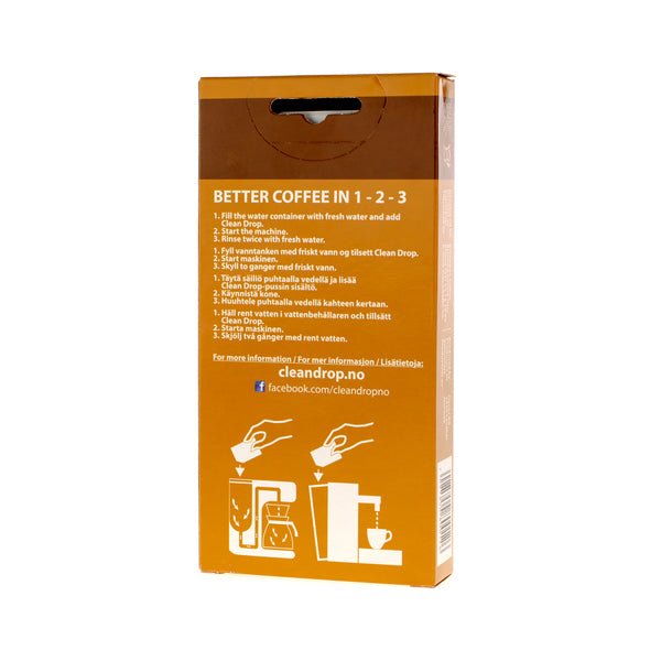 Clean Drop - Cleaning Aid - Płyn do czyszczenia ekspresów Moccamaster ...