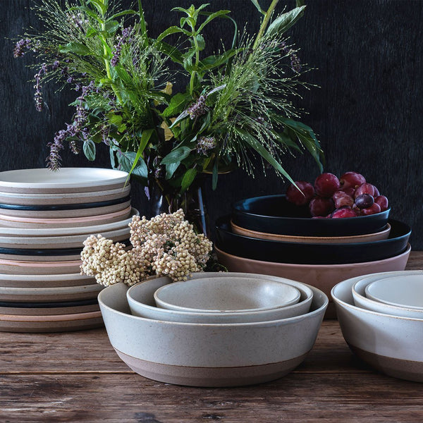 Kinto - Ceramic Lab Bowl Beige - beżowa miska - 450ml – kawa.pl