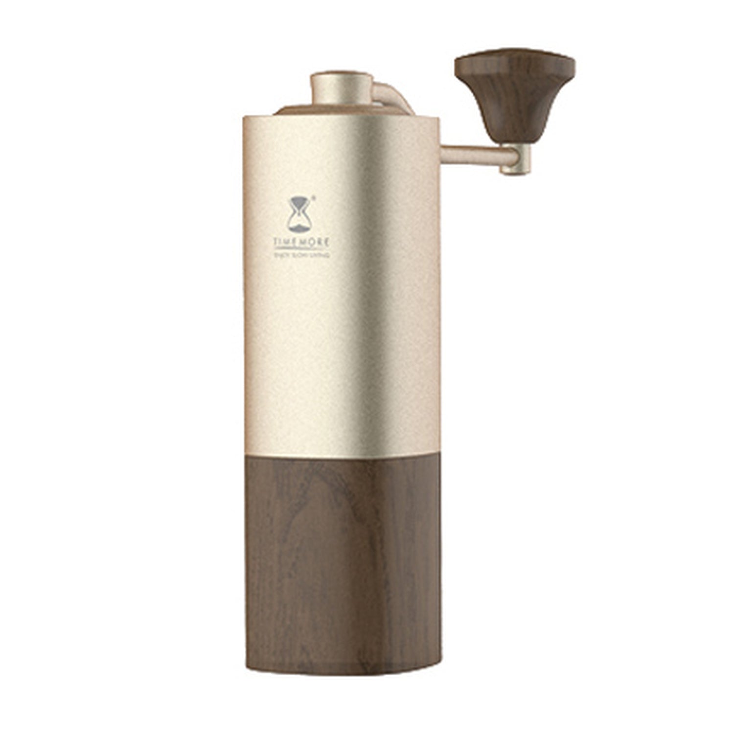 Timemore - Chestnut Manual Grinder Gold - ręczny młynek stalowy złoty ...